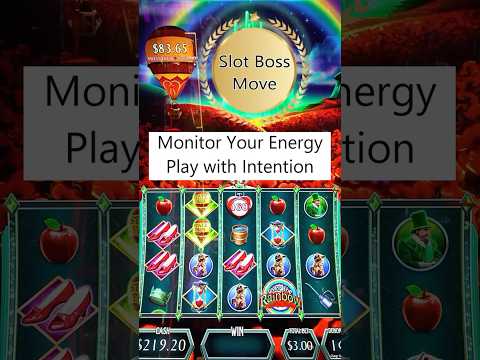 #Slot Boss Move: βMonitor your energy; play with intention.β #slots