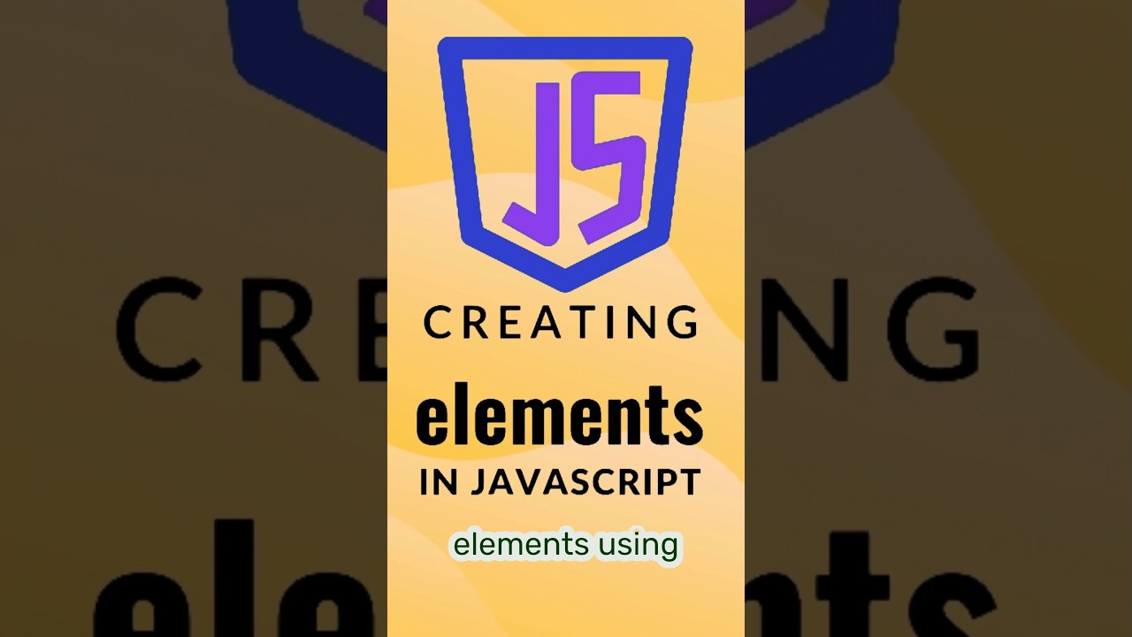 How to create elements and use appendchild in Javascript
