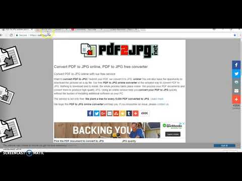 Converting PNG files to JPG- PDF files to JPG