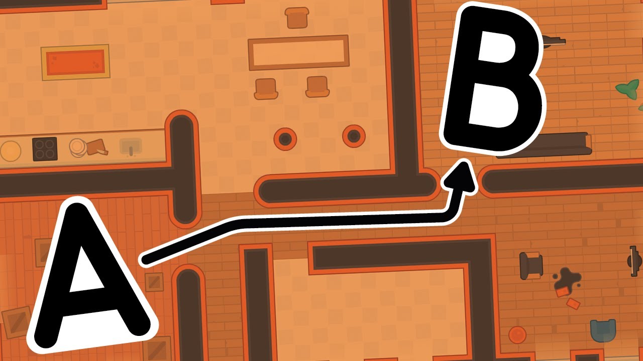 Easy pathfinding in python [almost without math]