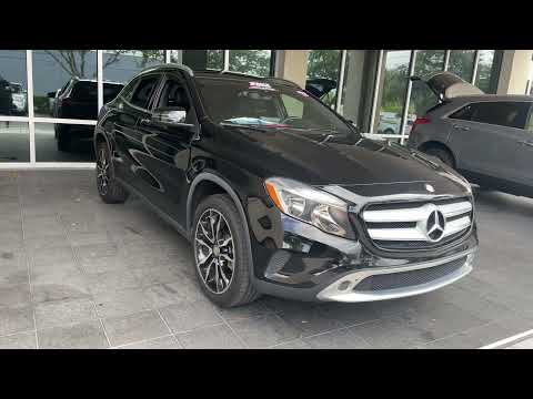 2017 Mercedes-Benz GLA 250 SUV Black