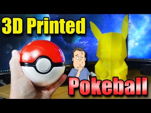 Great Ball - Fully Functional Pokeball with Button and Hinge by ...