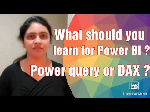 Power BI beginner questions | M or DAX or Power Query ? What to learn ?