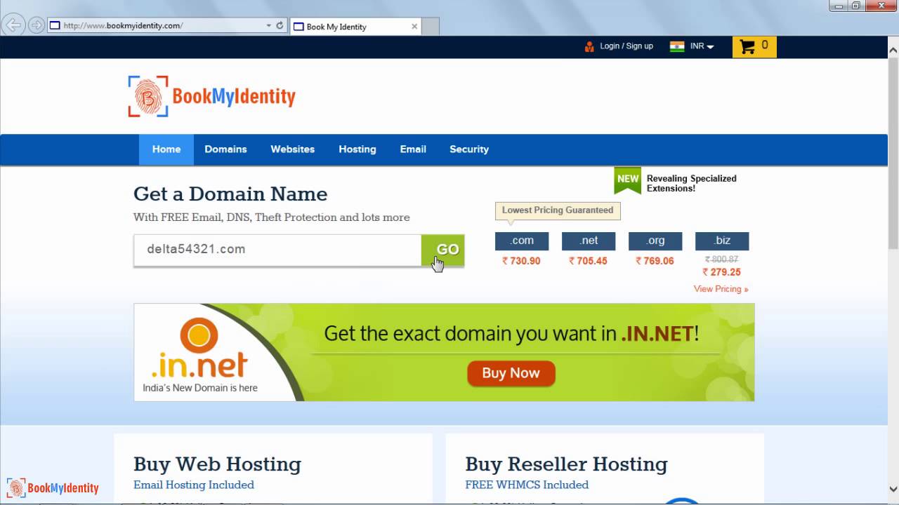 How To Book Your Own Domain Name
