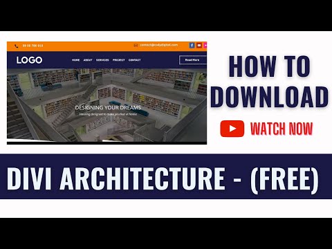 How to download Divi Layout | How to Import Divi Layout (Divi FREE layout)
