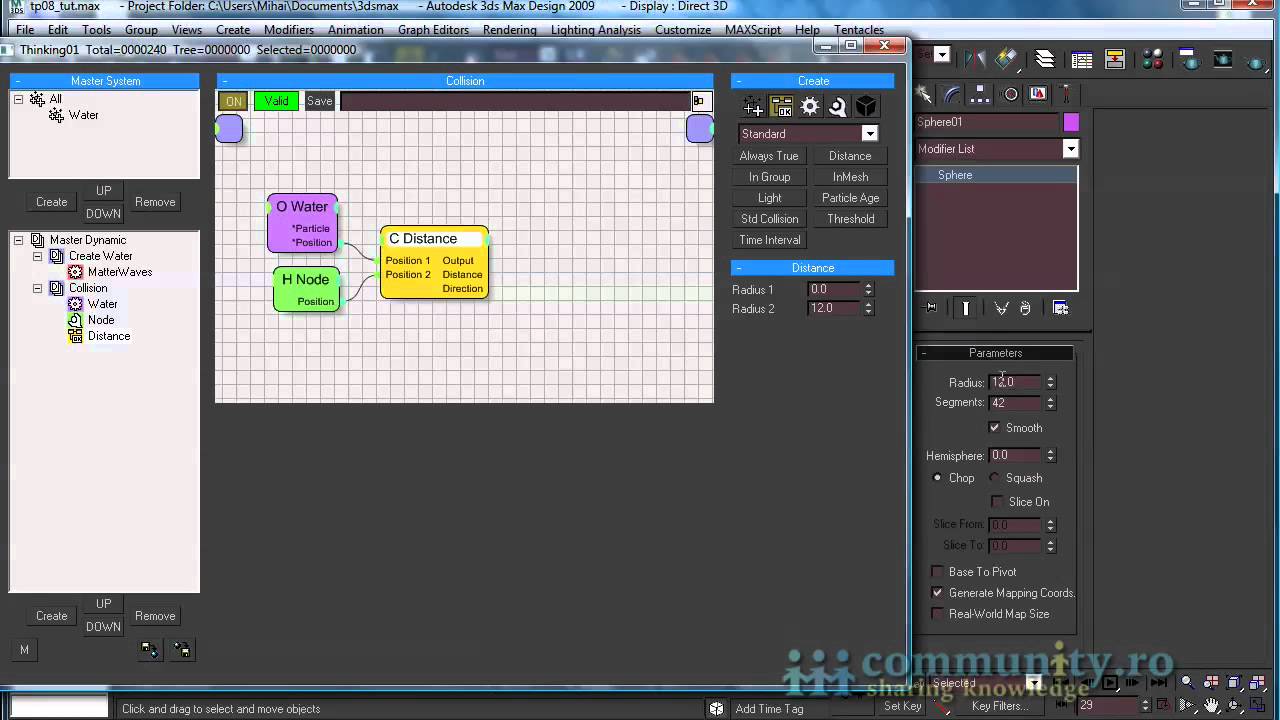thinkingParticles: Surface Follow
