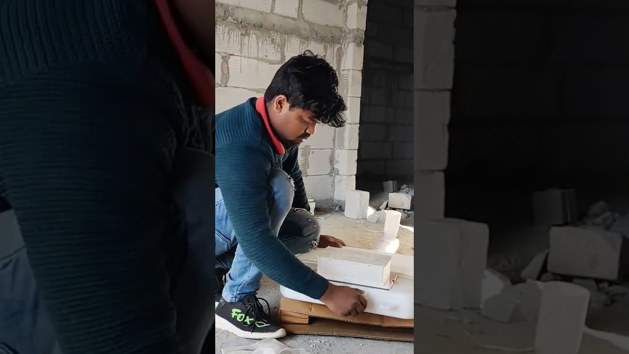 Jaguar concealed cistern unboxing and installation #plumbingwork #shortvideo