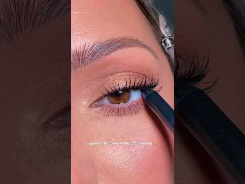 The only eye makeup look you need for everyday soft glam looks ✨✨ #makeup #eyeshadowtutorial