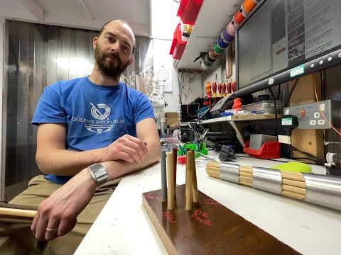 COP26-27 relay baton material finishes