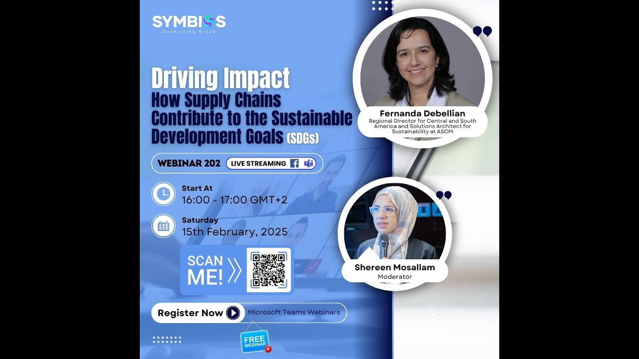 How Supply Chains Contribute to the Sustainable Development Goals- Webinar 202