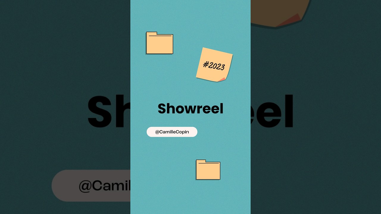 Showreel 2023 - Camille Cpn