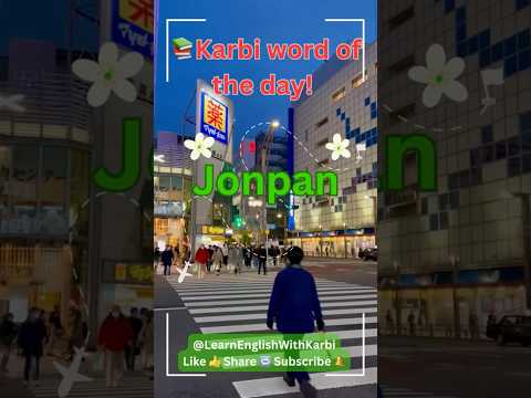 Jonpan โ A Word That Says a Lot!