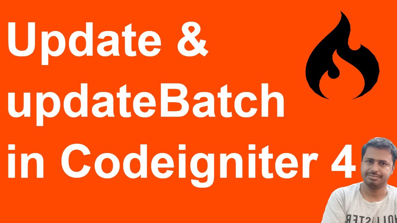 Data update & updateBatch in codeigniter 4 | update Bulk data in codeigniter 4 |update multiple data