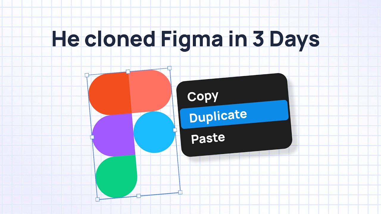 Figma killed his project, so he cloned Figma in 3 days