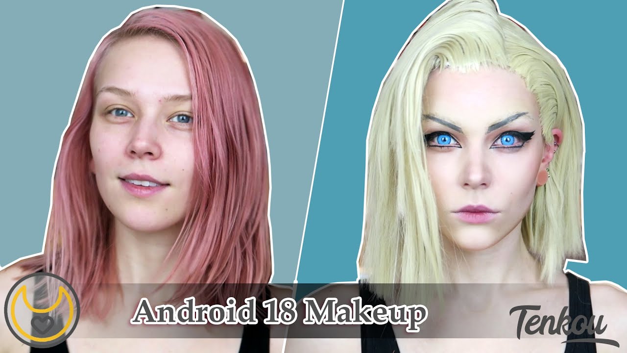 Dragon Ball: Android 18 - Makeup & Transformation