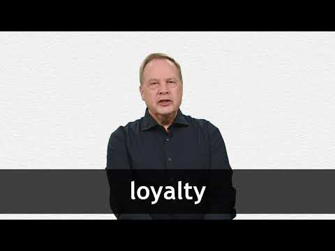 LOYALTY definición y significado | Diccionario Inglés Collins