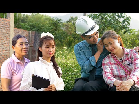 A Sua and Tuan: Engineer Tuan came to pick A Sua up and take her home. A Sua is very happy