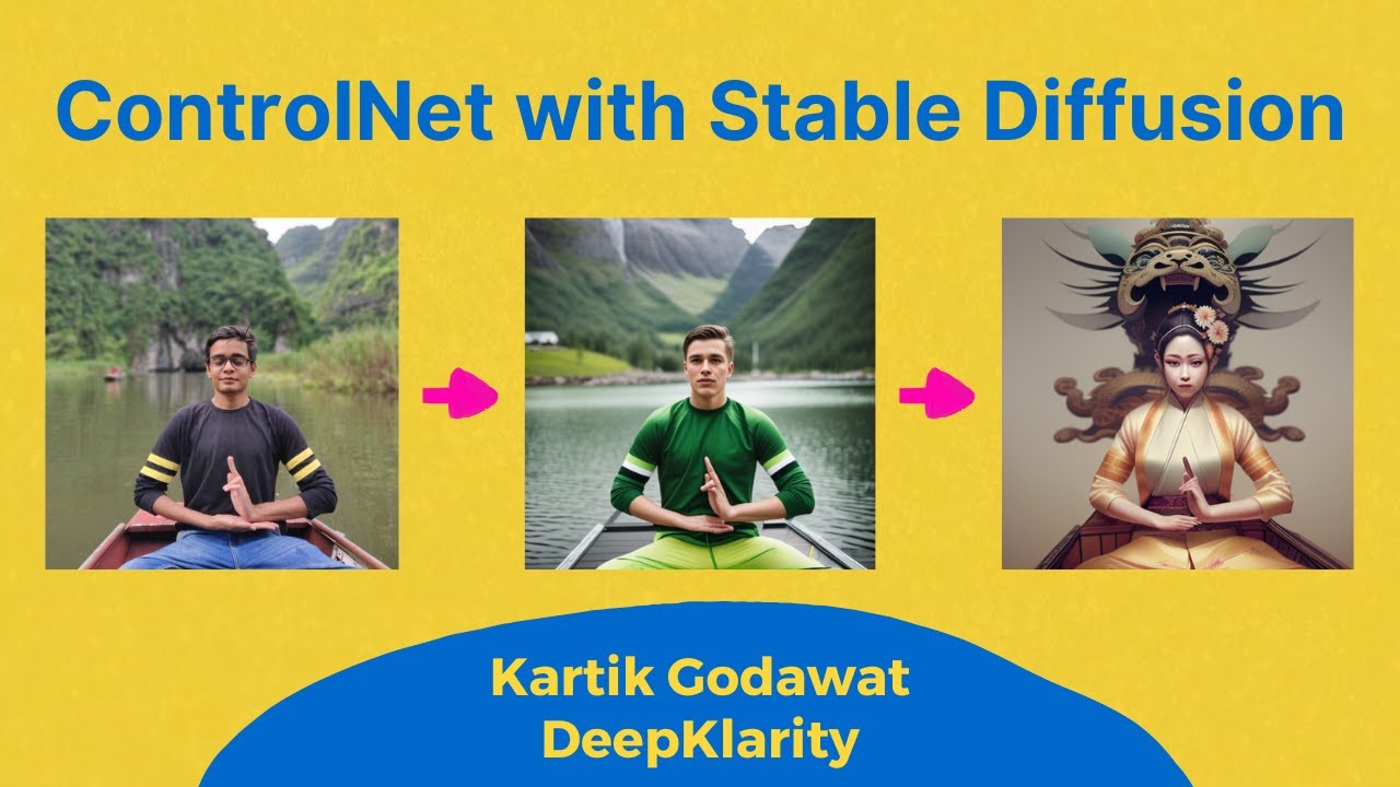 Applications of ControlNet with Stable Diffusion - Kartik Godawat, Founder, DeepKlarity