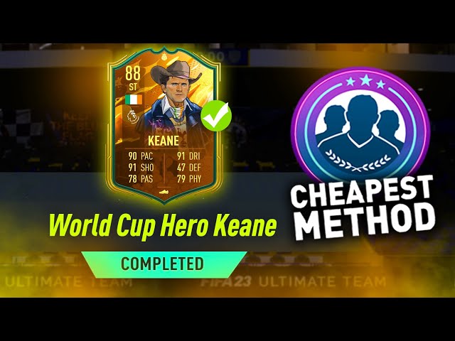 FIFA 23 Robbie Keane FUT World Cup Hero SBC: How to complete, estimated ...