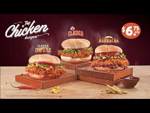 Top Chicken Burgers de Pollo Campestre