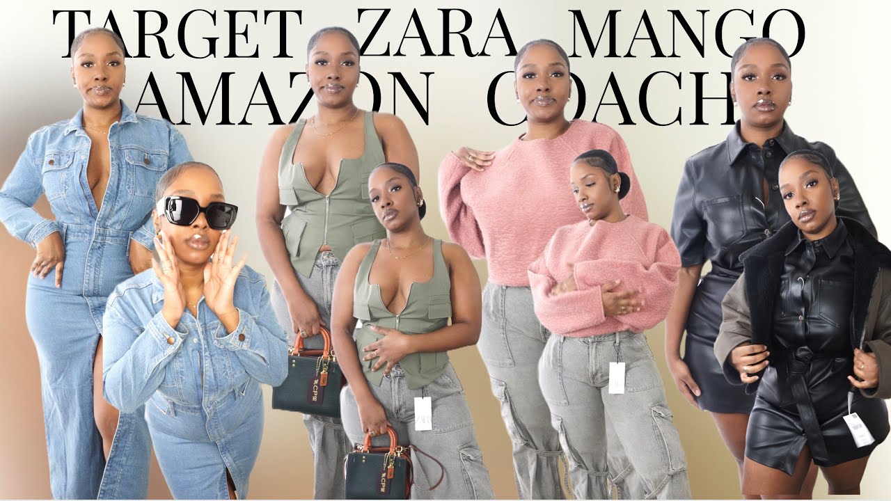 Curvy Girl Clothing Haul | Rebuilding My Wardrobe | Zara, Mango, Target, Coach, & Amazon |