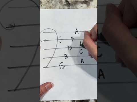 How to Read Music ๐ต Bass Clef Note Names Hack