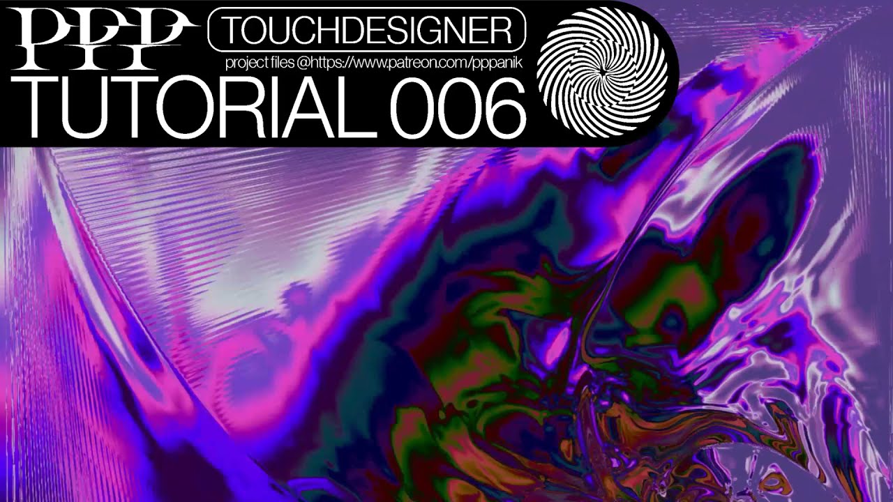 TOUCHDESIGNER TUTORIAL - INTERACTIVE LIQUID PAINTING