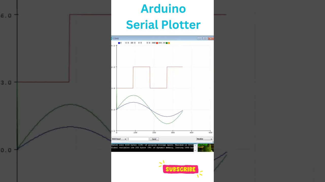 How to use serial plotter Arduino #arduino #shorts