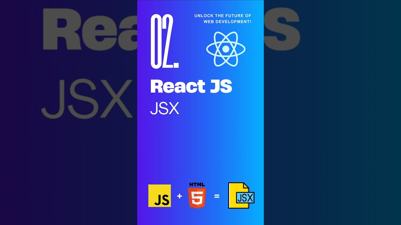 JSX Made Easy | React Cheatsheet #shorts