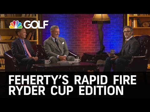 Feherty's Rapid Fire with 2016 Ryder Cup Captains | Golf Channel