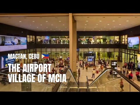 🇵🇭 [4K] The AIRPORT VILLAGE of Mactan-Cebu International Airport – TERMINAL 1 | Walking Tour
