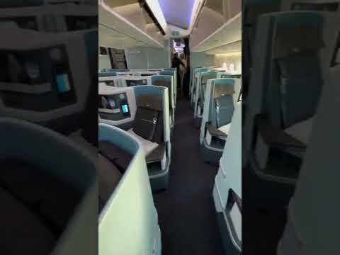We're big fans of KLM's business class on their Dreamliner! #shorts