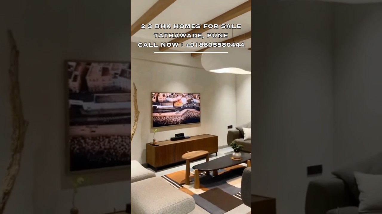2 3 BHK Flats For Sale in Tathawade, Pune | Ready To Move | #viral #walkthrough #3bhk #tathawade