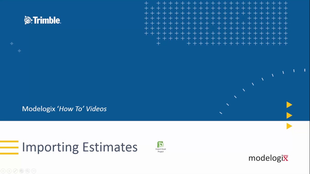 Modelogix: Importing Estimates