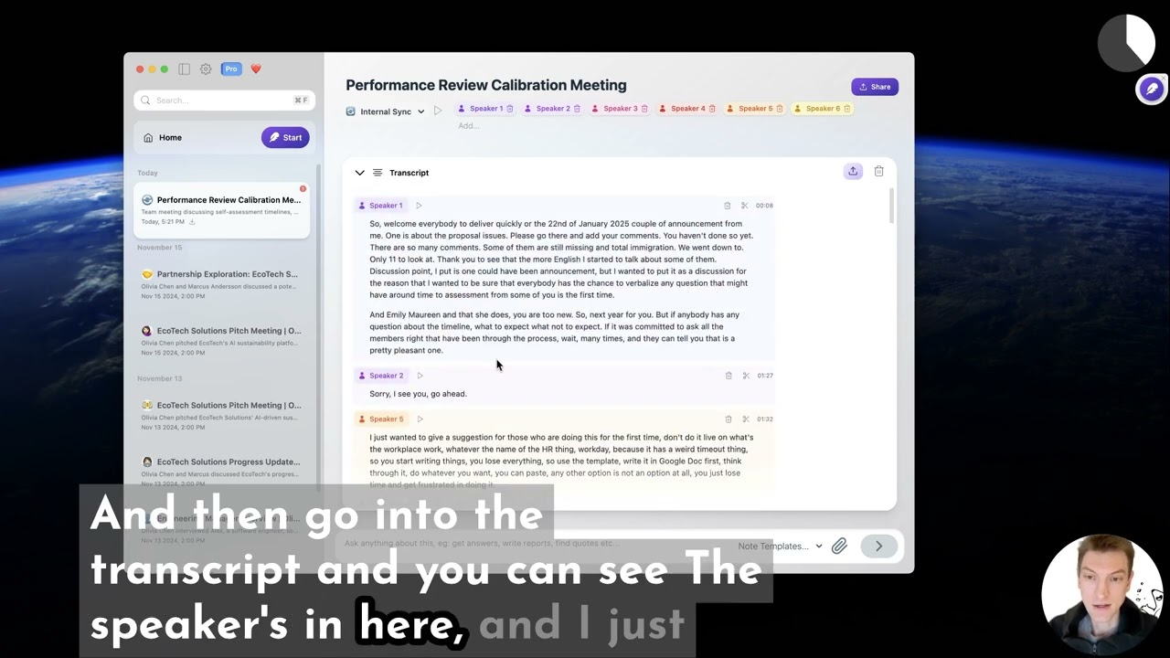 Speaker recognition: adding & assigning speakers