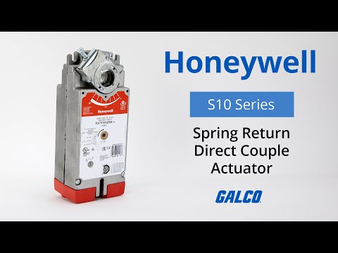 Honeywell's S10 Series, Spring Return Direct Coupled Actuator