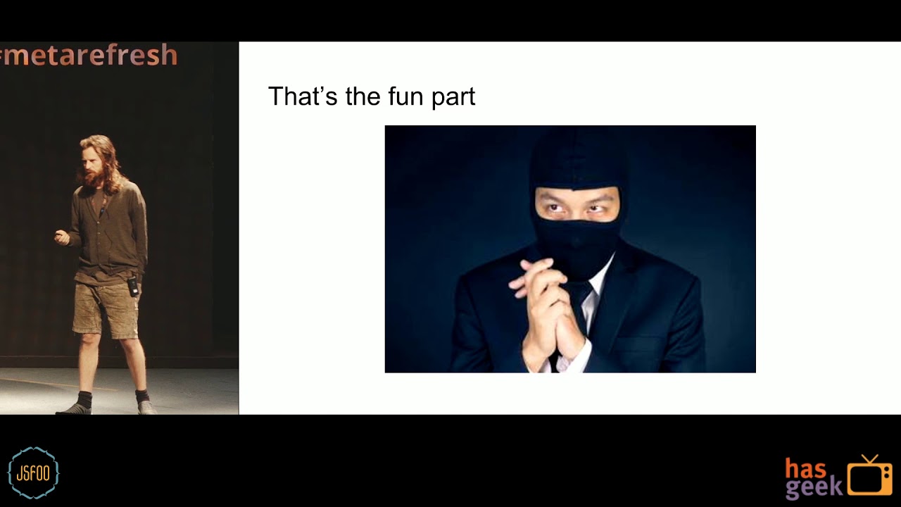 The audit-driven approach to security design | JSFoo 2018 | ConfPad The audit-driven approach to security design | JSFoo 2018 | ConfPad