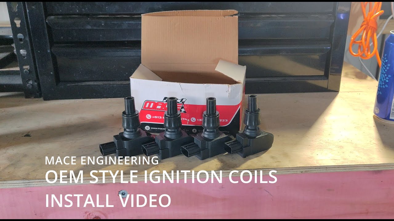 Mazda RX8 Ignition Coils Installation [MACE Engineering coils]