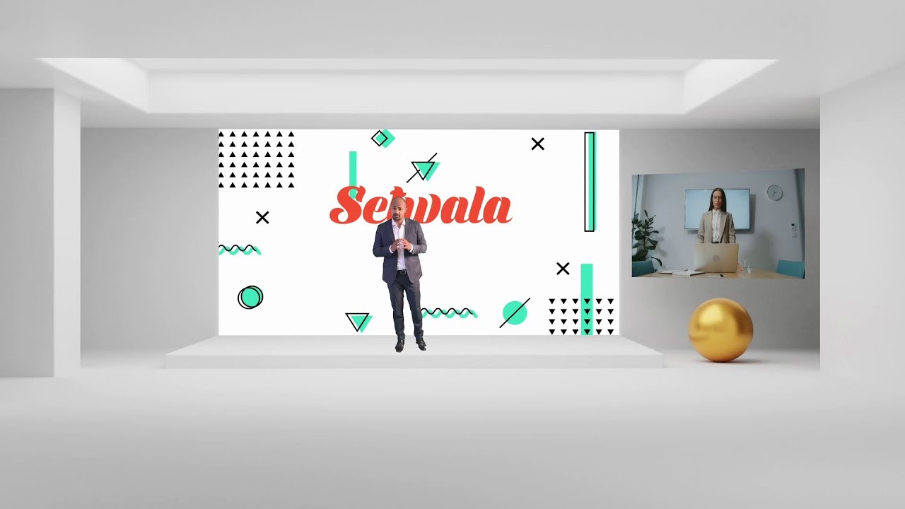 Vmix Virtual set Clean and Classy for live streaming