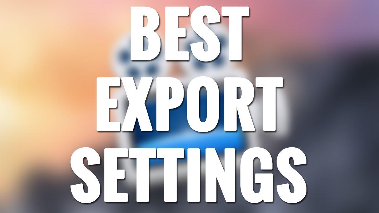 My ScreenFlow 5 Export Settings (2015)