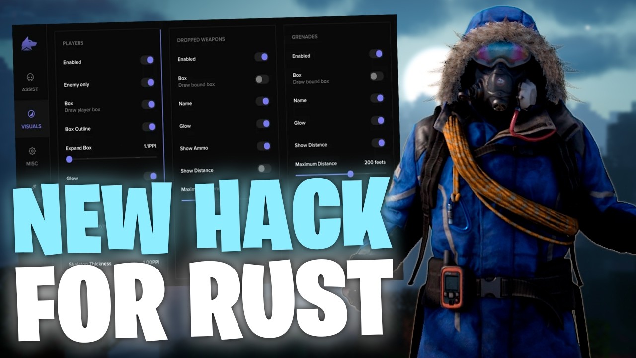 FREE Rust Cheat | Rust PVP Hack Download PC | Rust Cheating Aimbot ESP Working Updated 2026