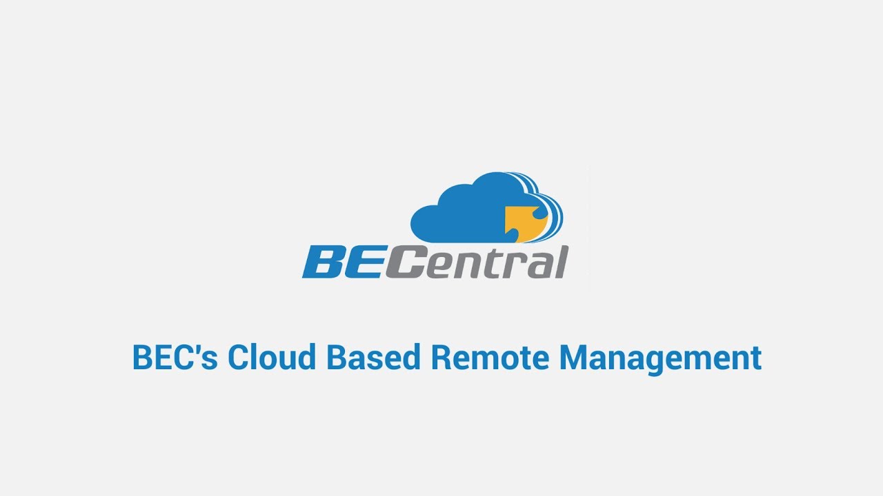 BECentral: Cloud Management System