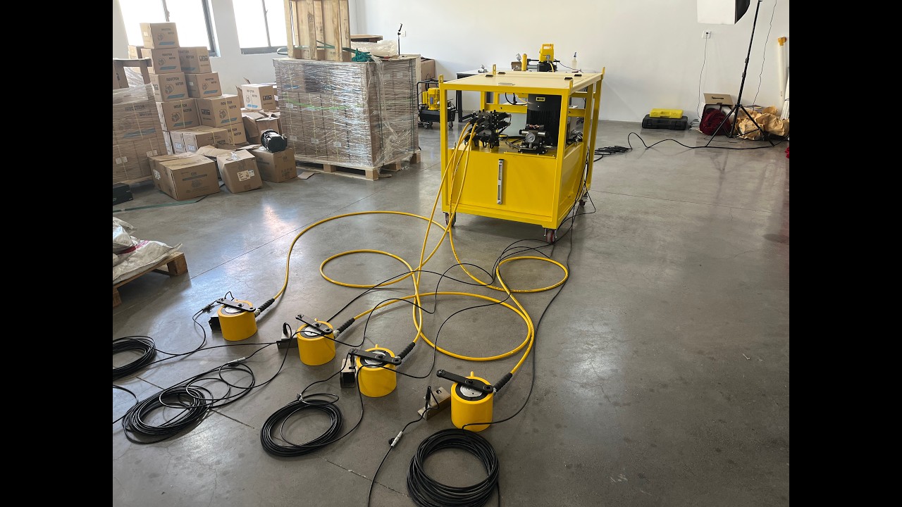 PLC  Synchronous Lifting System