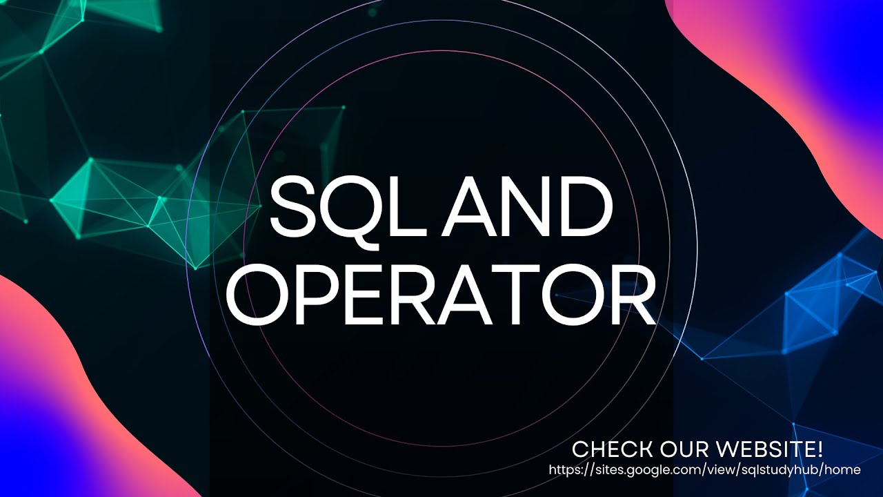 SQL AND Operator Explained | How to Filter Data with Multiple Conditions