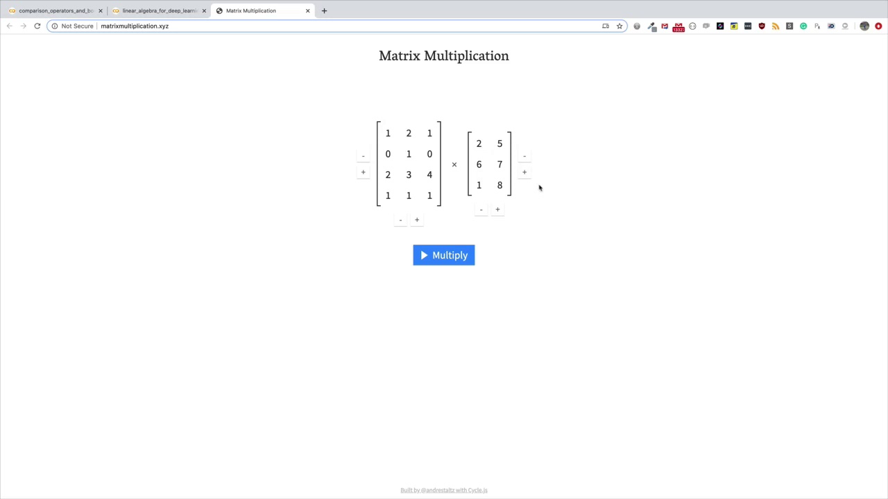 04 22 Linear Algebra For Deep Learning