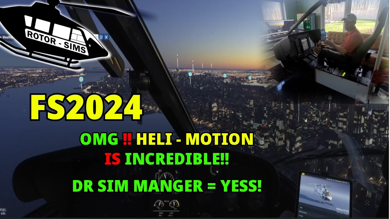 FS2024 - Heli Motion Cockpit Working Amazing - Home Cockpit Builders ...