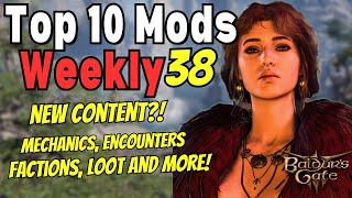 Top 10 Mods of the Week Episode 38 at Baldur's Gate 3 Nexus - Mods and community