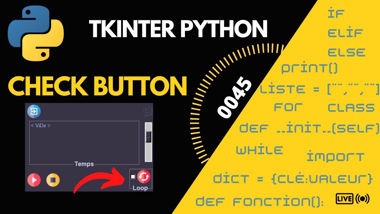 Python Tkinter Checkbutton #0045