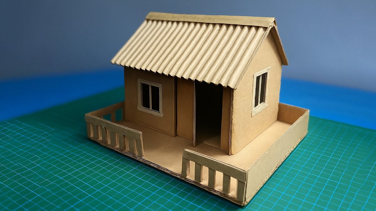 Easy Cardboard House DIY Anyone Can Try!
