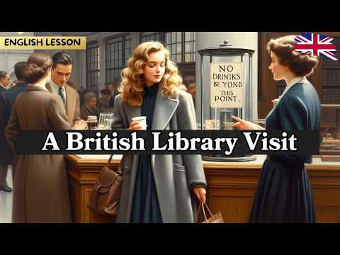 What Surprised Her at the British Library? | Story + Vocabulary + Culture